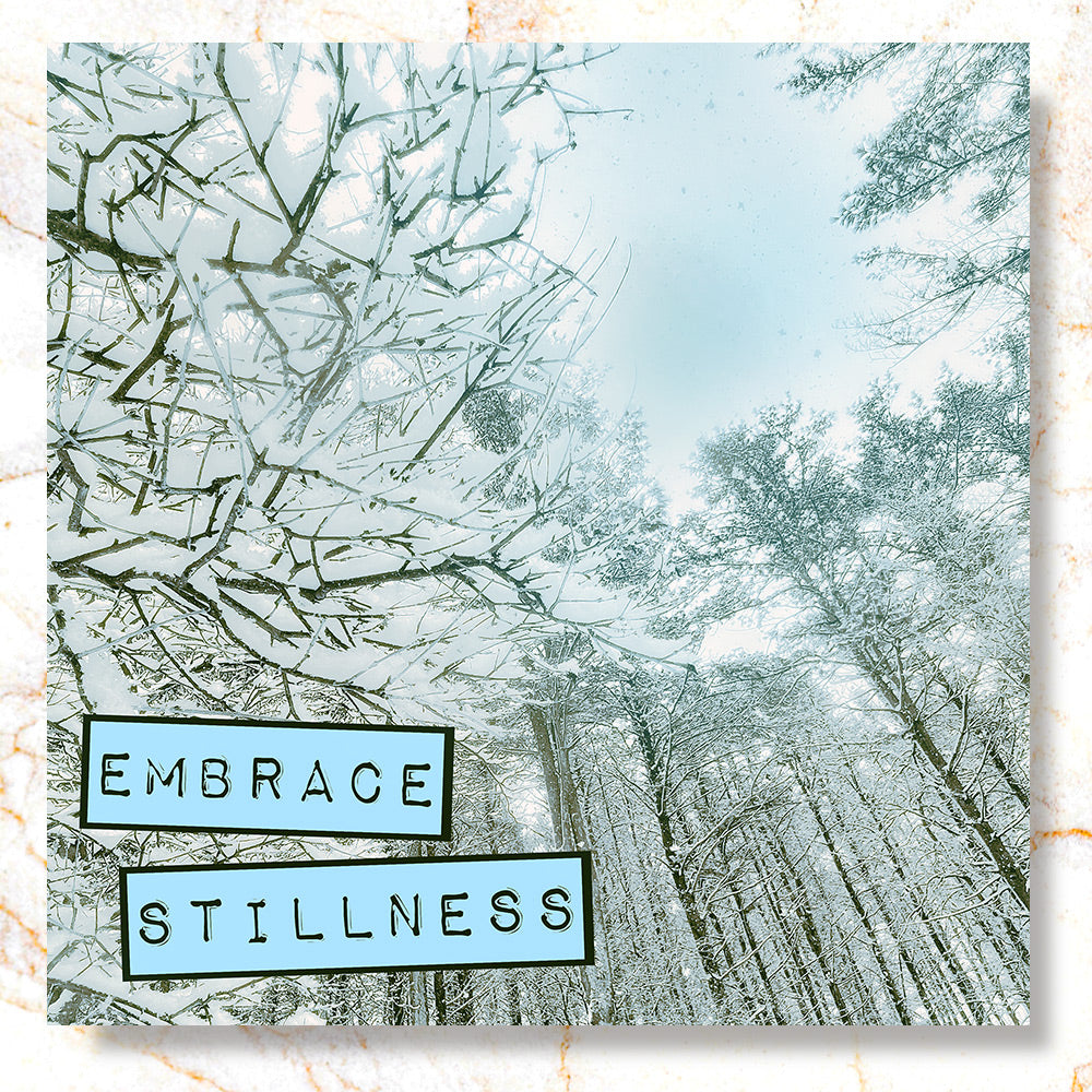 Embrace Stillness Mini Print – Escape Adulthood Lemonade Stand
